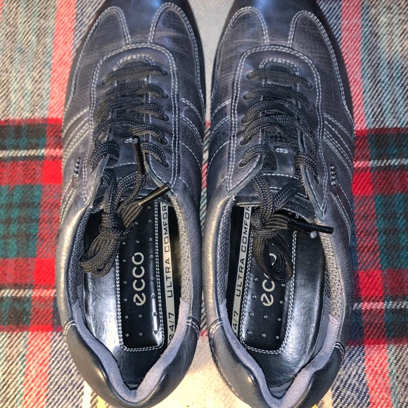Ecco | Shoes | Ecco Ultra Comfort Leather Athletic Shoe | Poshmark